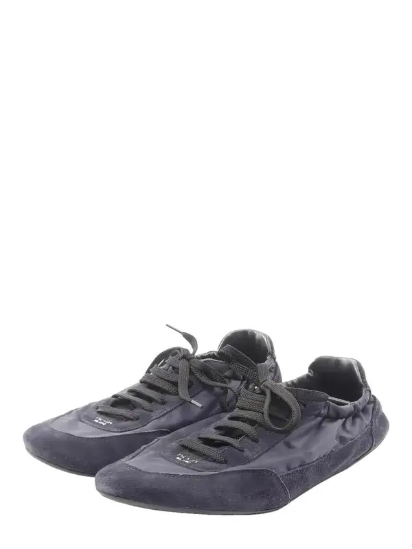 Prada 2010s Re-nylon Collapse Sneakers - Blue