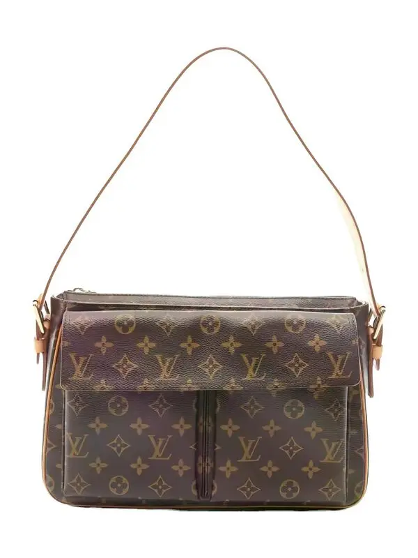 LOUIS VUITTON 2003 Gm Monogram Vivacite Shoulder Bag - Brown