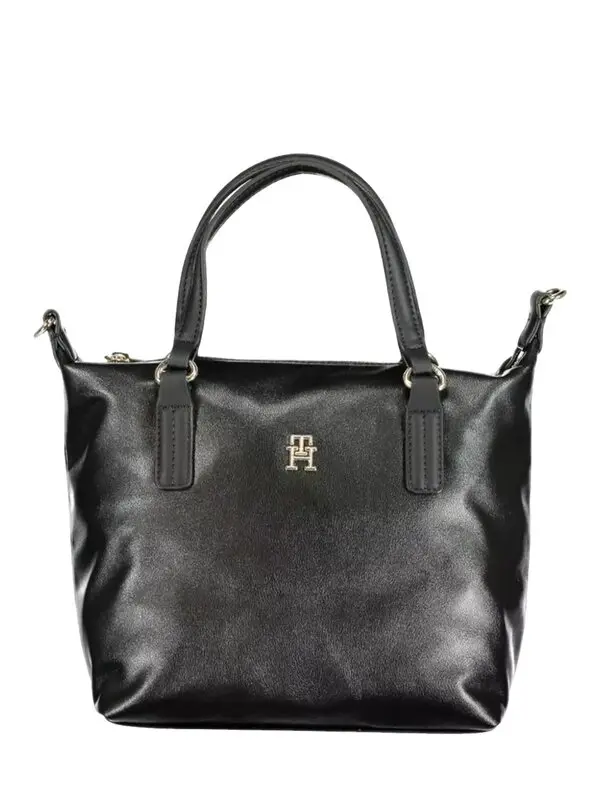 Tommy Hilfiger Logo-plaque Tote Bag - Black
