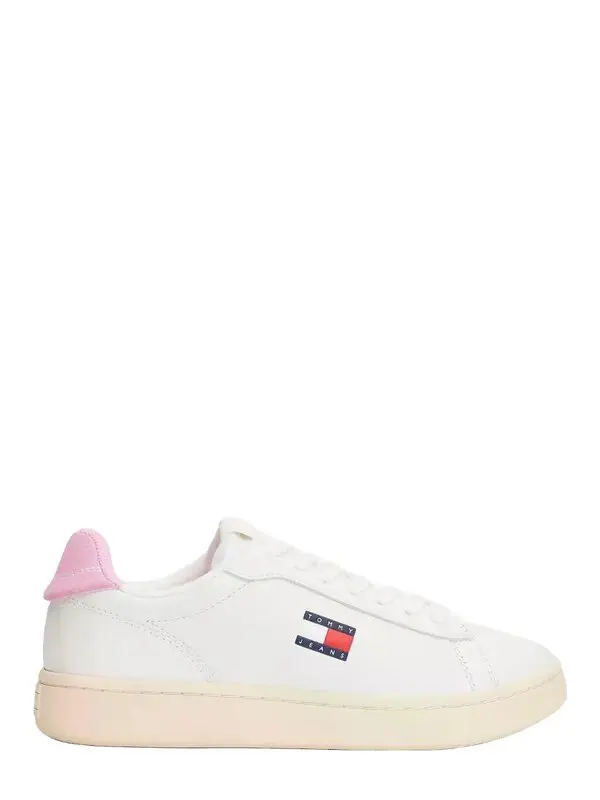 Tommy Hilfiger Court Leather Sneakers - White
