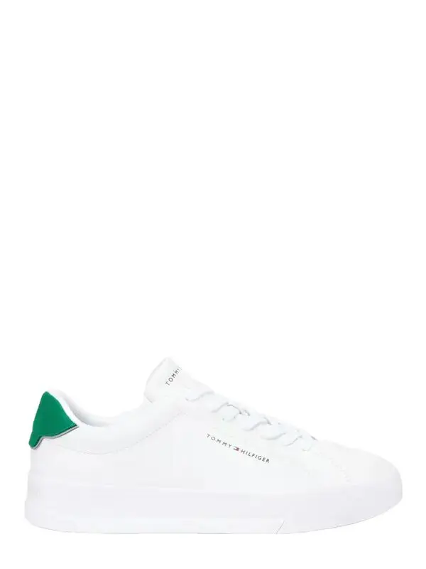 Tommy Hilfiger Logo-print Sneakers - White