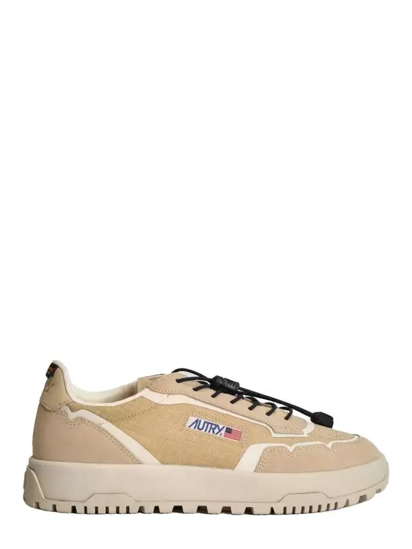 AUTRY Wildpace Panelled Sneakers - Neutrals