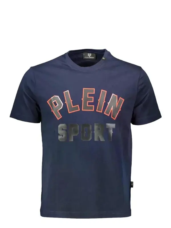PLEIN SPORT Logo-print T-shirt - Blue