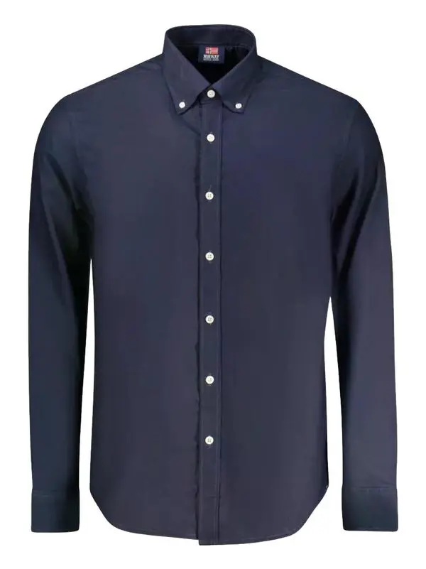 NORWAY 1963 Button-down Collar Shirt - Blue