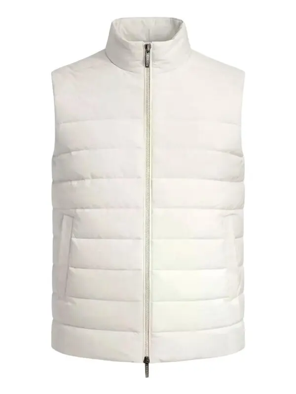 Peserico Quilted Down Gilet - Neutrals