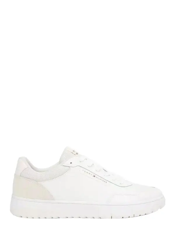 Tommy Hilfiger Panelled Lace-up Sneakers - White