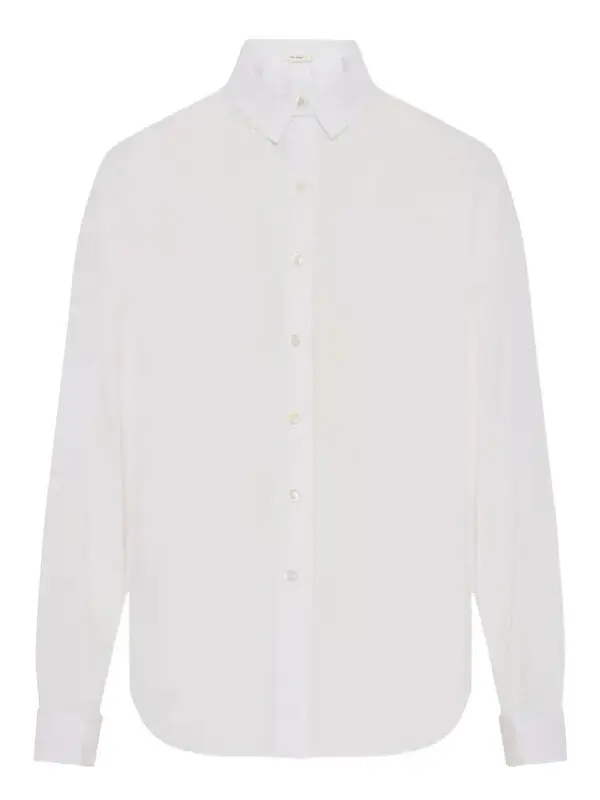 THE ROW Fiora Button-fastening Shirt - White