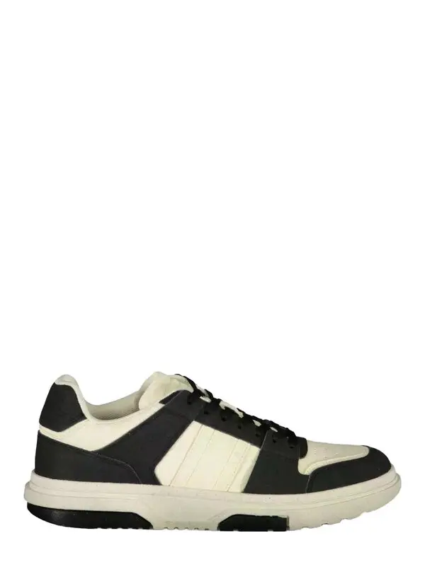 Tommy Hilfiger Perforated Panelled Sneakers - White