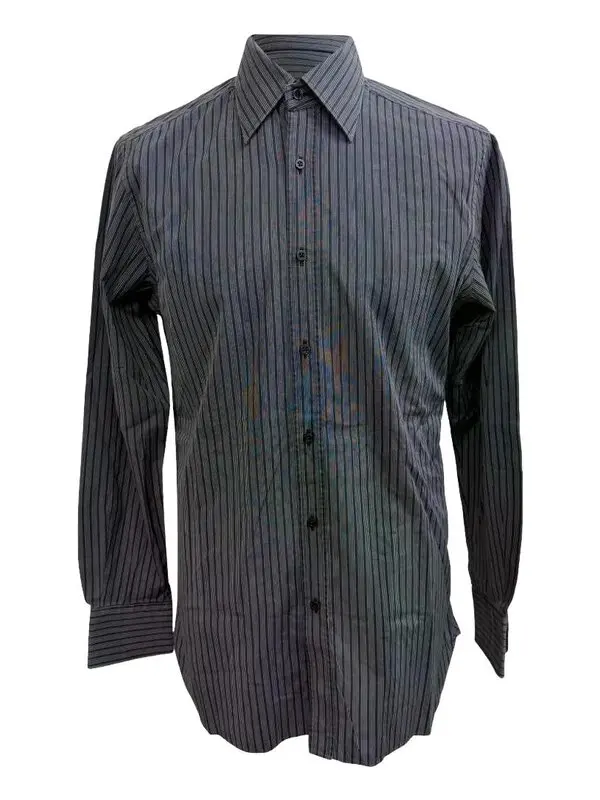Gucci Striped Button-down Shirt - Grey