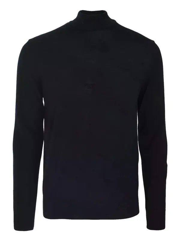 TOMBOLINI Wool Roll Neck Sweater - Black