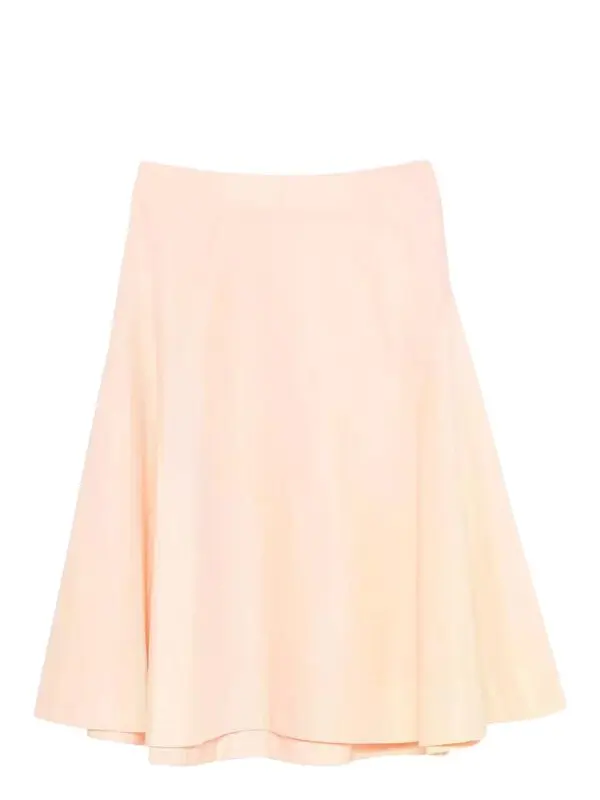 Khaite Martin Panelled Midi Skirt - Pink