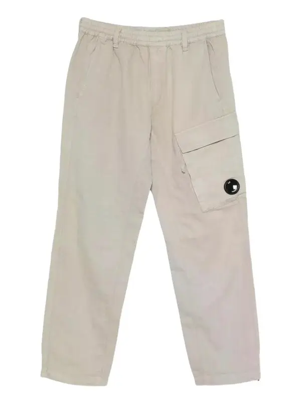 C.P. COMPANY Lens-detail Cargo Pants - Neutrals