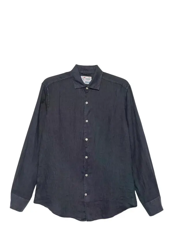 MC2 SAINT BARTH Pamplona Long-sleeve Shirt - Blue