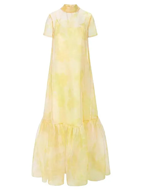 Staud Calluna Maxi Dress - Yellow