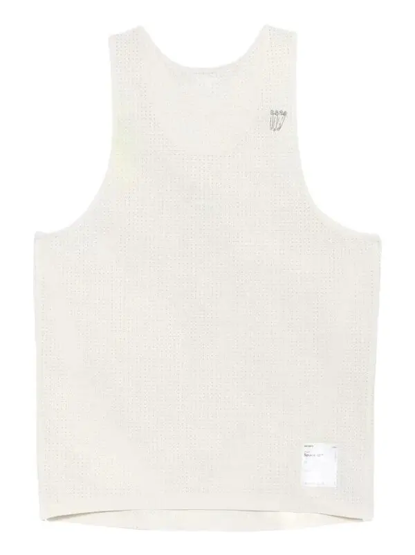 Satisfy Space-o Perforated Vest - Neutrals
