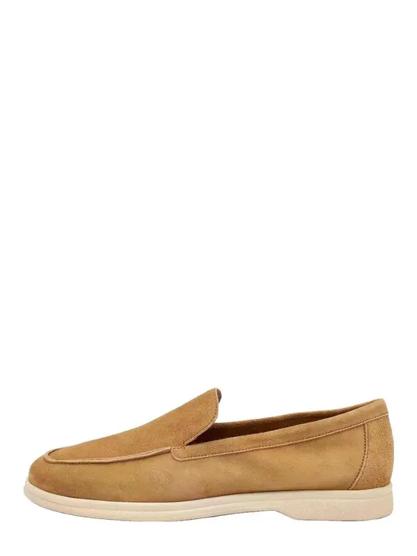 FRAU Suede Leather Loafers - Neutrals