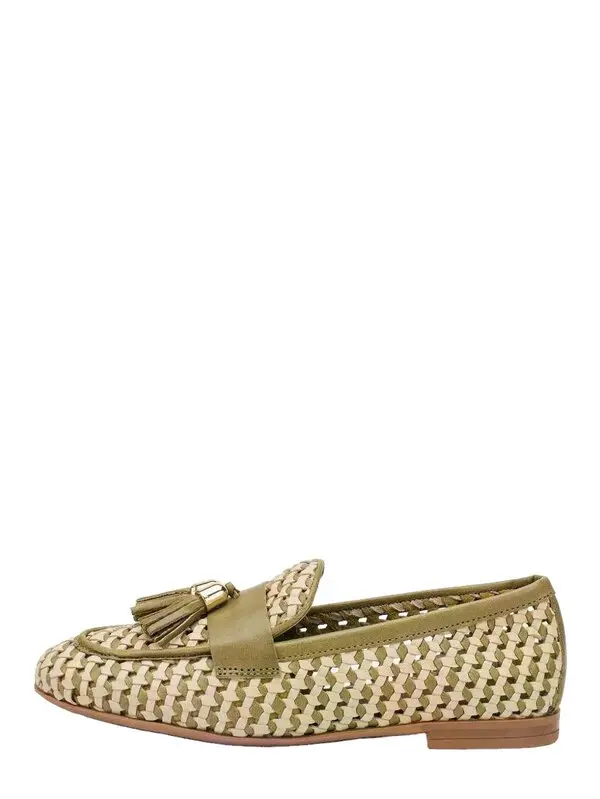 FRAU Tassel-detail Loafers - Green
