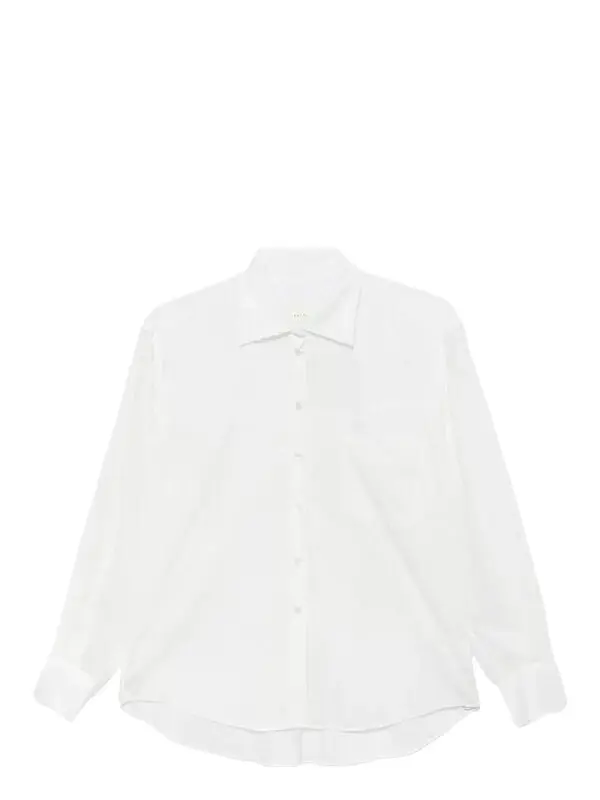 XACUS Chest-pocket Button-up Shirt - White