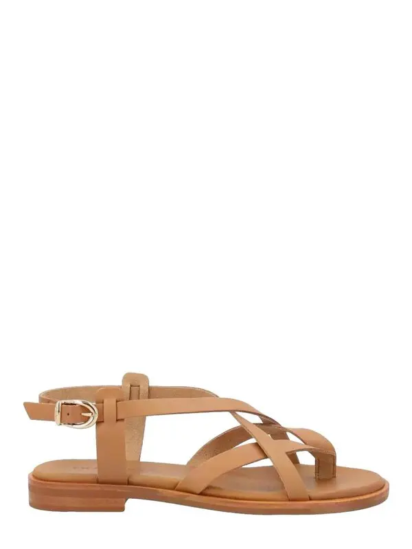 FRAU Woven-strap Thong Sandals - Neutrals