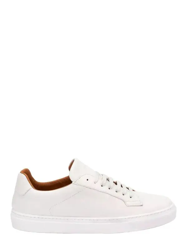 FRAU Low-top Leather Sneakers - White