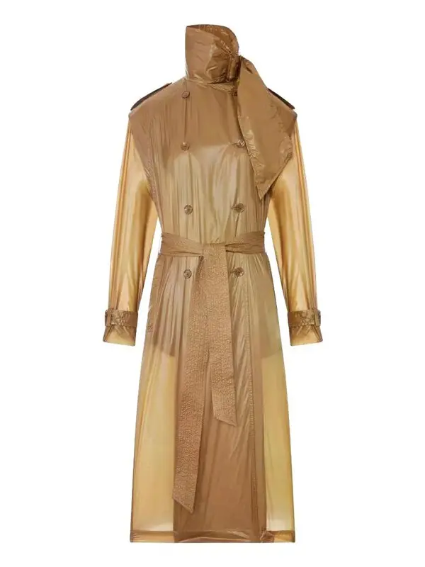 Saint Laurent Double-breasted Coat - Neutrals
