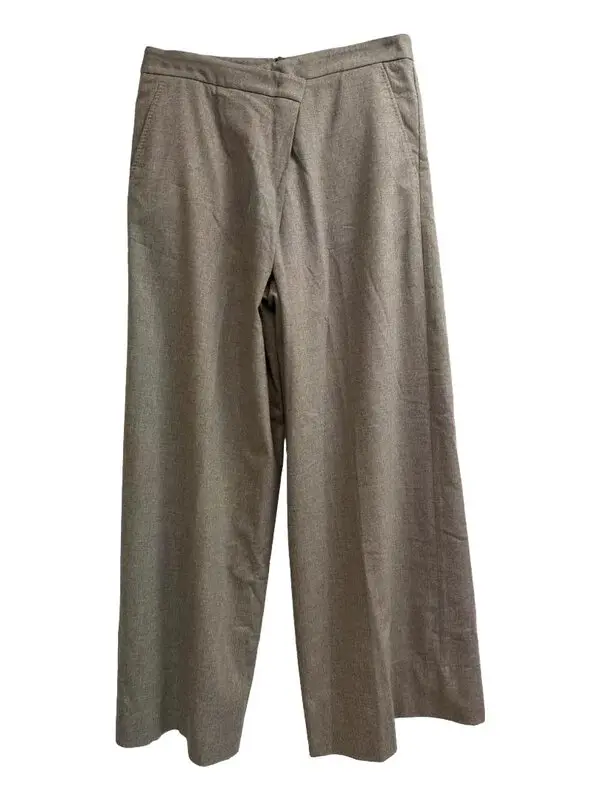 Max Mara 2022 Straight-leg Trousers - Grey