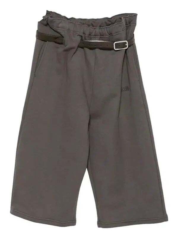 MAGLIANO Provincia Belted Paperbag-waist Shorts - Brown