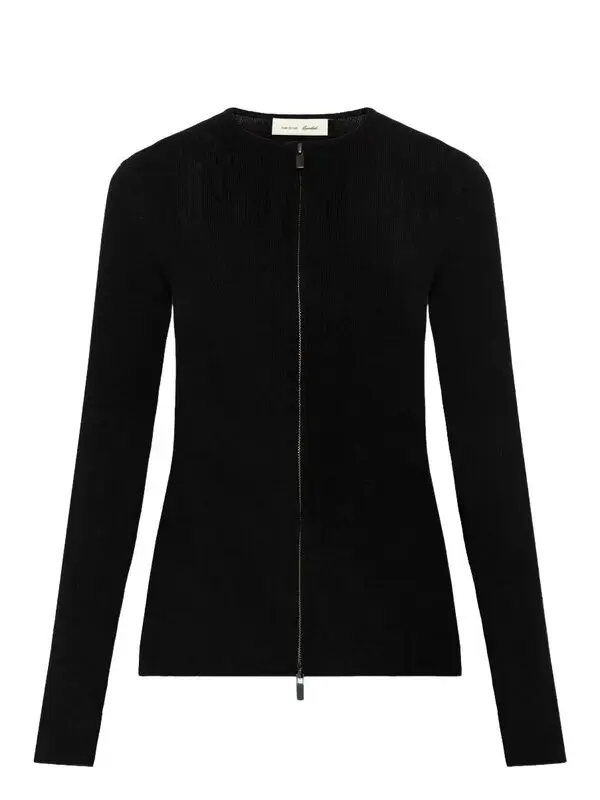 Fear Of God Logo-embroidered Cardigan - Black