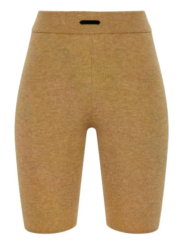 Fear Of God Ribbed Shorts - Neutrals