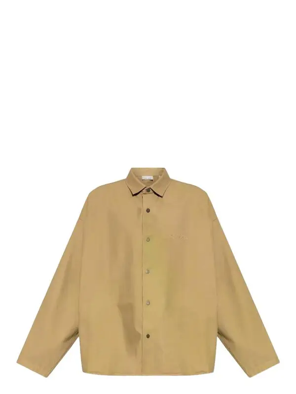 Fear Of God Logo-embroidered Jacket - Neutrals