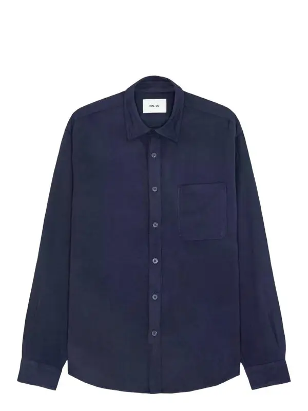 Nn07 Deon Shirt - Blue