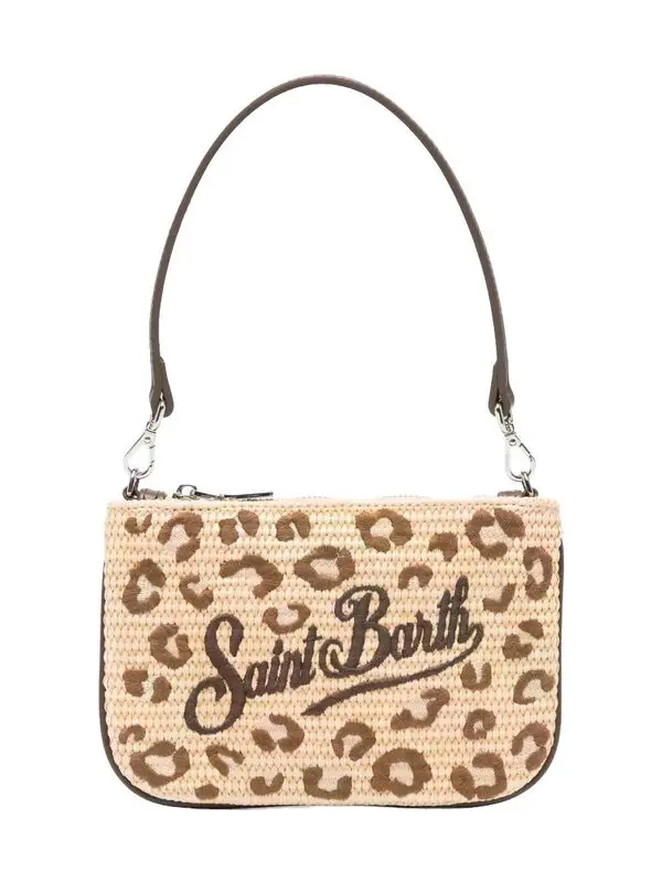 MC2 SAINT BARTH Mini Leopard-print Tote Bag - Neutrals