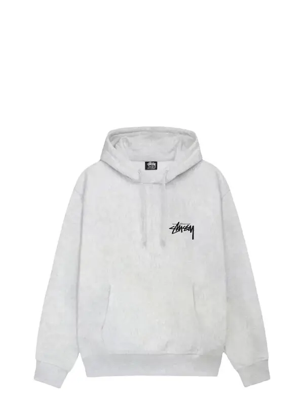 StÜssy Cherries Drawstring Hoodie - Grey
