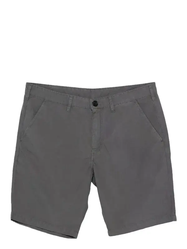 Paul Smith Logo-patch Shorts - Grey