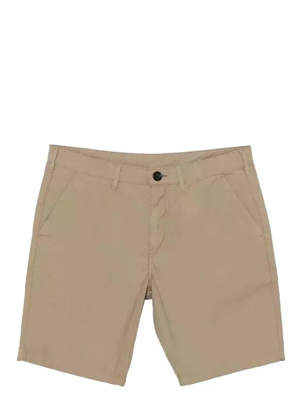 Paul Smith Logo-patch Shorts - Neutrals