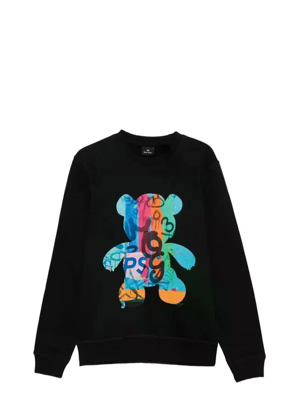 Paul Smith Graphic-print Sweatshirt - Black