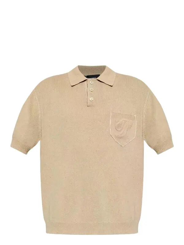 Dsquared2 Logo-embroidered Polo Shirt - Neutrals