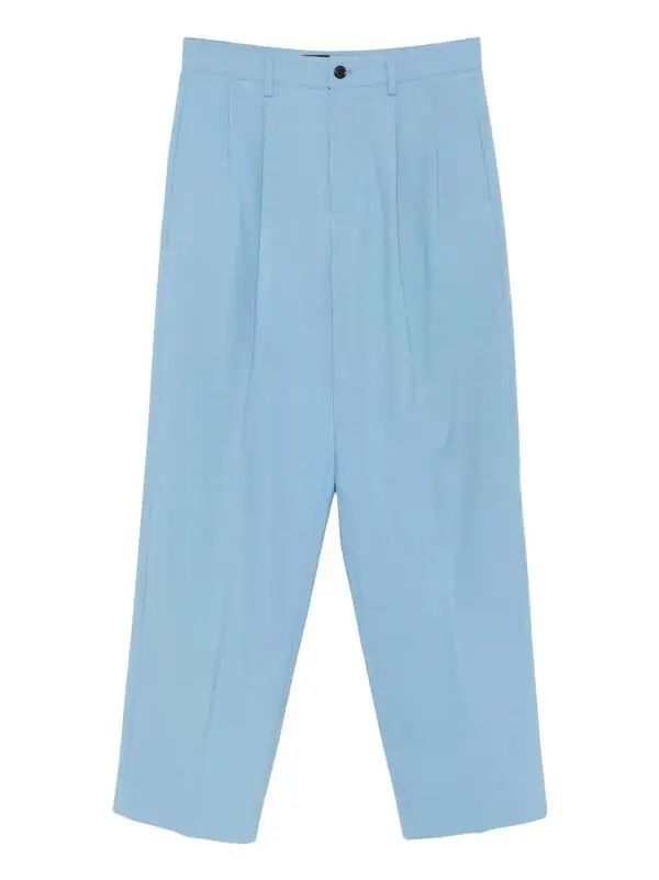 DEPARTMENT 5 Whisky Pleated Trousers - Blue