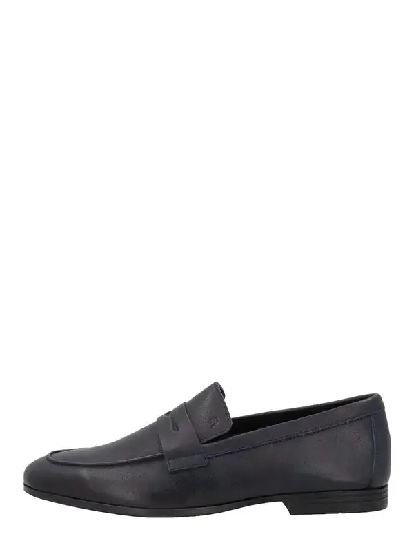 FRAU Deconstructed Leather Loafers - Blue