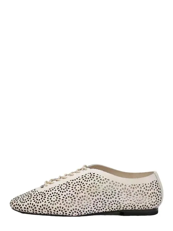 FRAU Laser-cut Lace-up Shoes - Neutrals