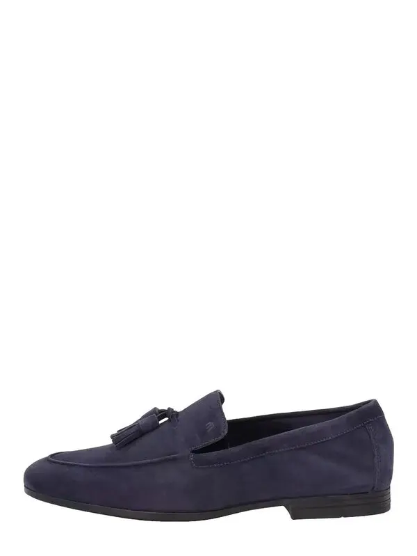 FRAU Tassel Suede Loafers - Blue