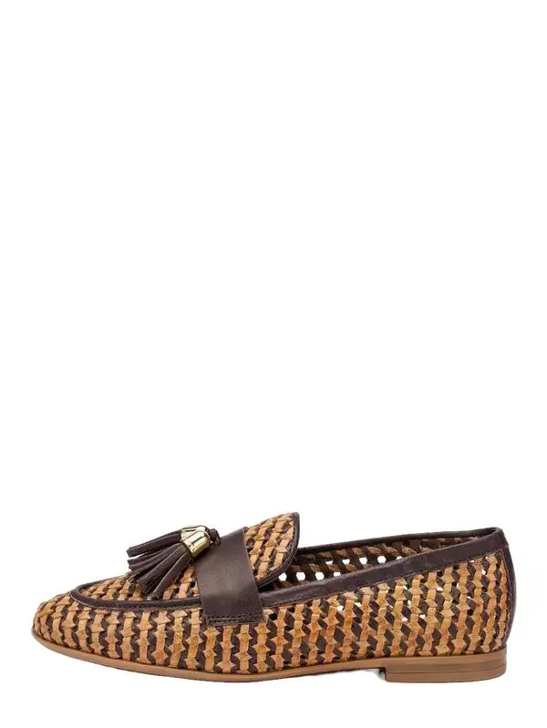 FRAU Tassel-detail Loafers - Brown