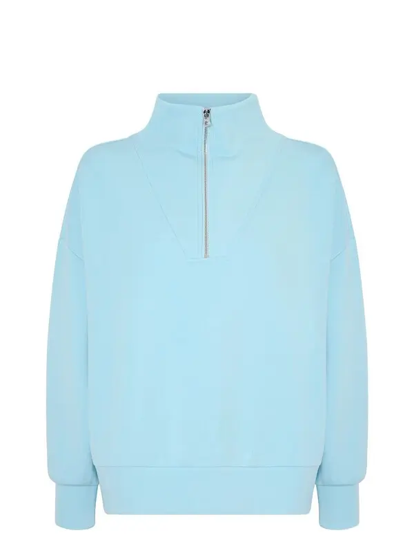 Varley Hawley Doublesoft Sweatshirt - Blue