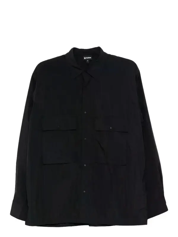 GOLDWIN Classic Collar Long-sleeve Shirt - Black