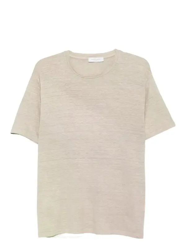 DANIELE FIESOLI Round-neck Short-sleeve T-shirt - Neutrals