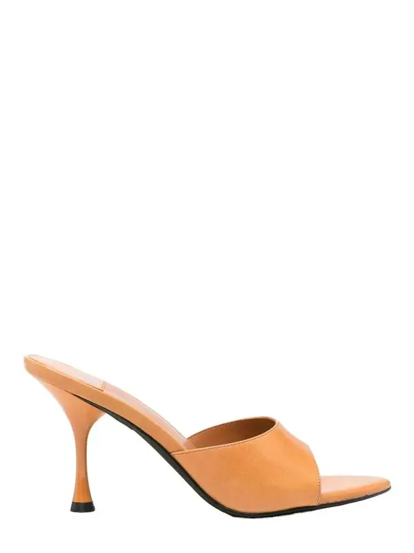 Jeffrey Campbell Agent Leather Sandals - Brown