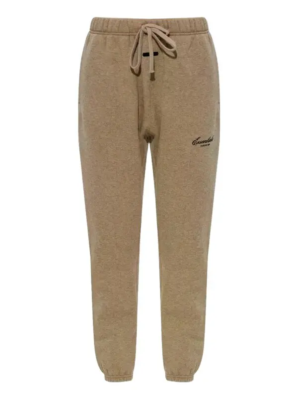 Fear Of God Logo-print Track Pants - Neutrals