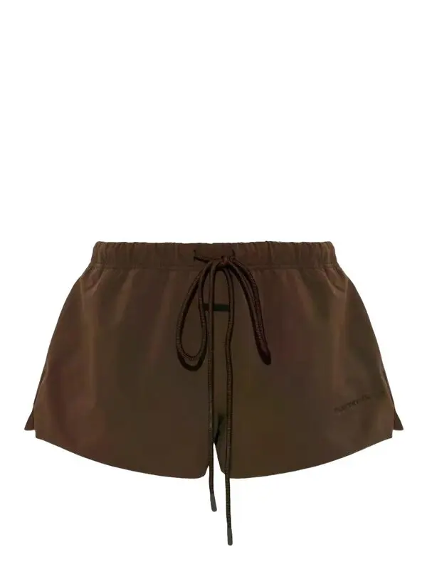 Fear Of God Essentials Drawstring Running Shorts - Brown