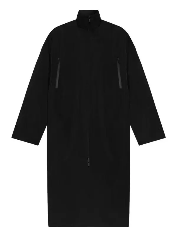 Fear Of God Essentials Active Trace Trench Coat - Black