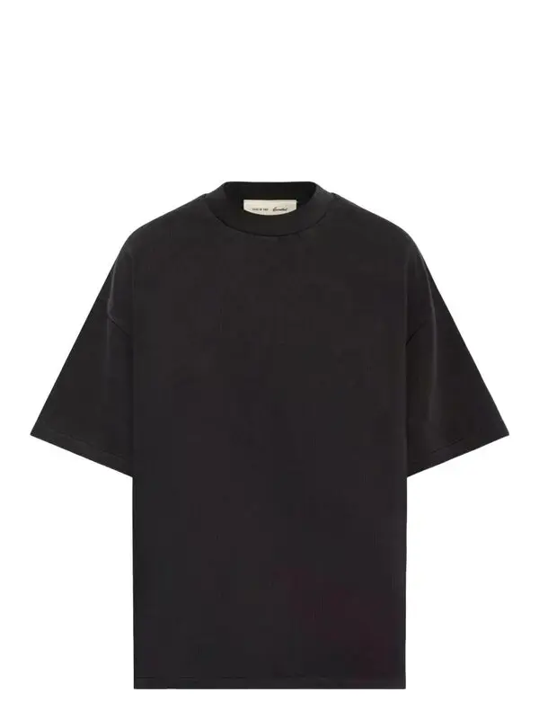 Fear Of God Logo-patch T-shirt - Grey